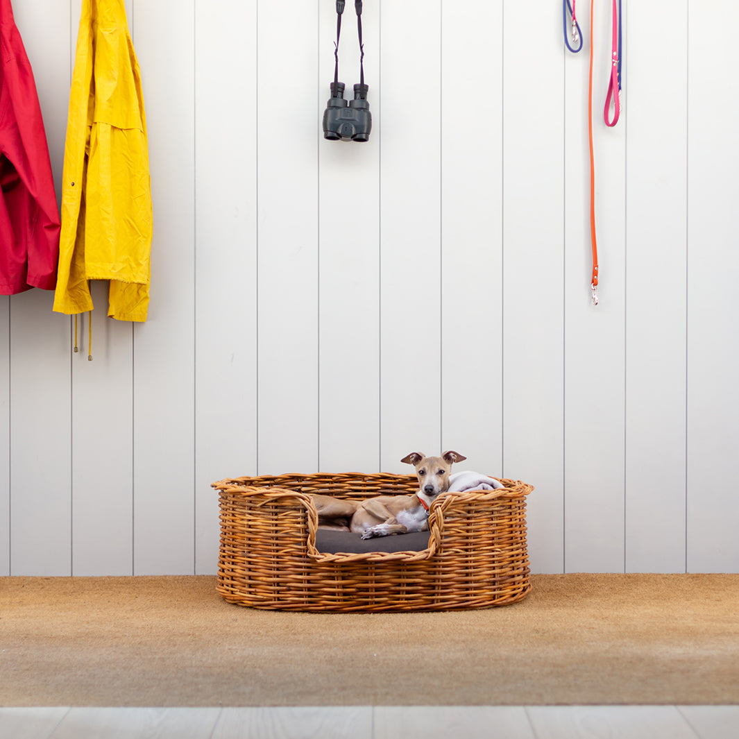 Wood, Wicker & Rattan Dog Beds — Charley Chau - luxury dog bedding