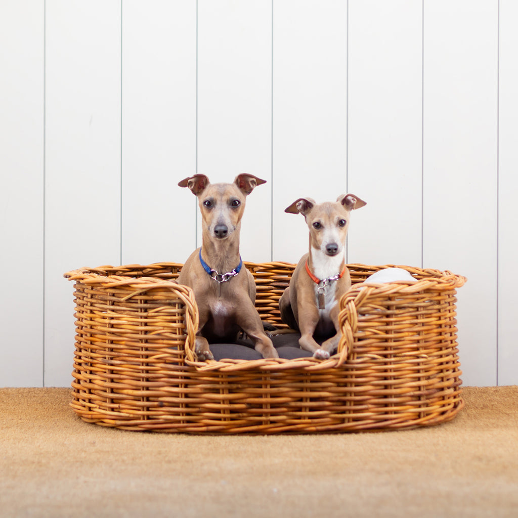 Wood, Wicker & Rattan Dog Beds — Charley Chau - luxury dog bedding