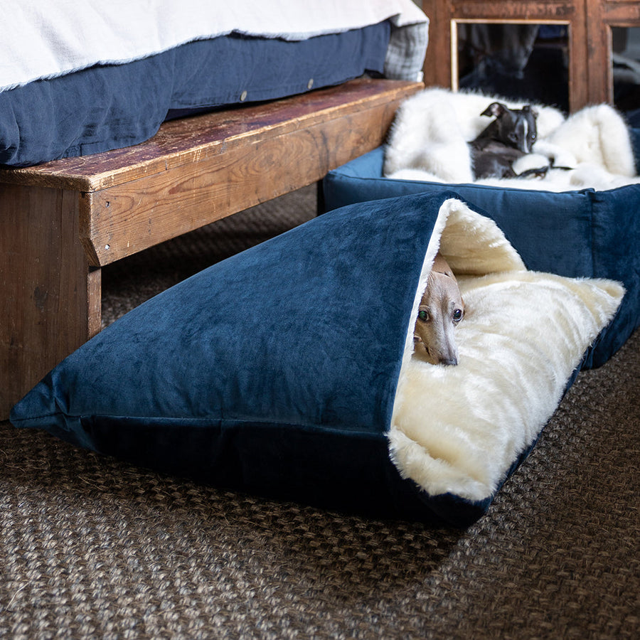 Winter-Warm Dog Snuggle Bed – Charley Chau - luxury dog bedding