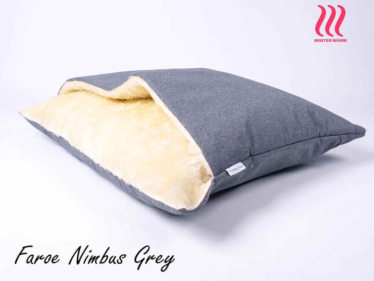 Winter Warm Snuggle Bed For Dogs — Charley Chau - Luxury Dog Beds ...