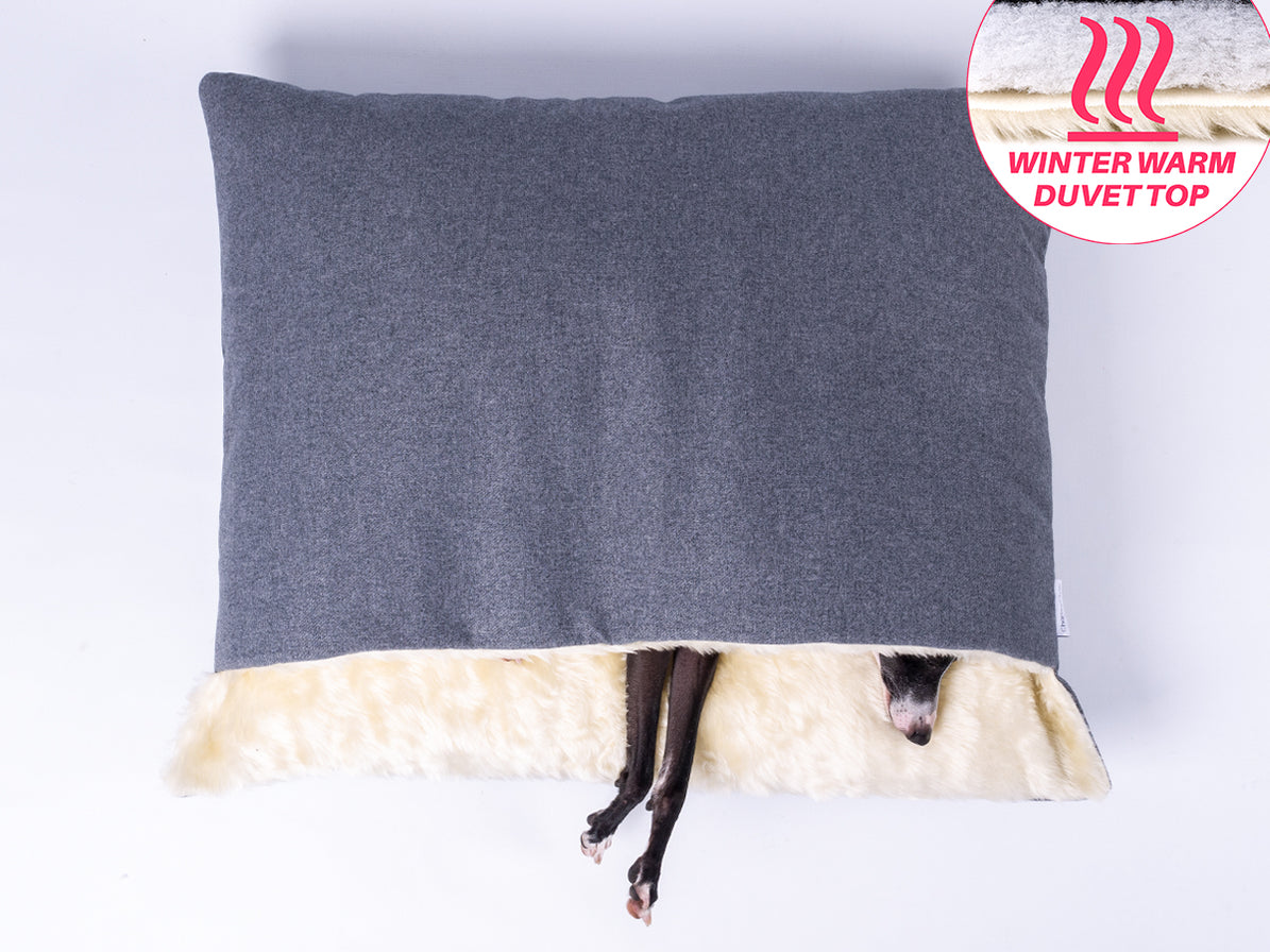 Winter Warm Snuggle Bed For Dogs — Charley Chau - Luxury Dog Beds ...